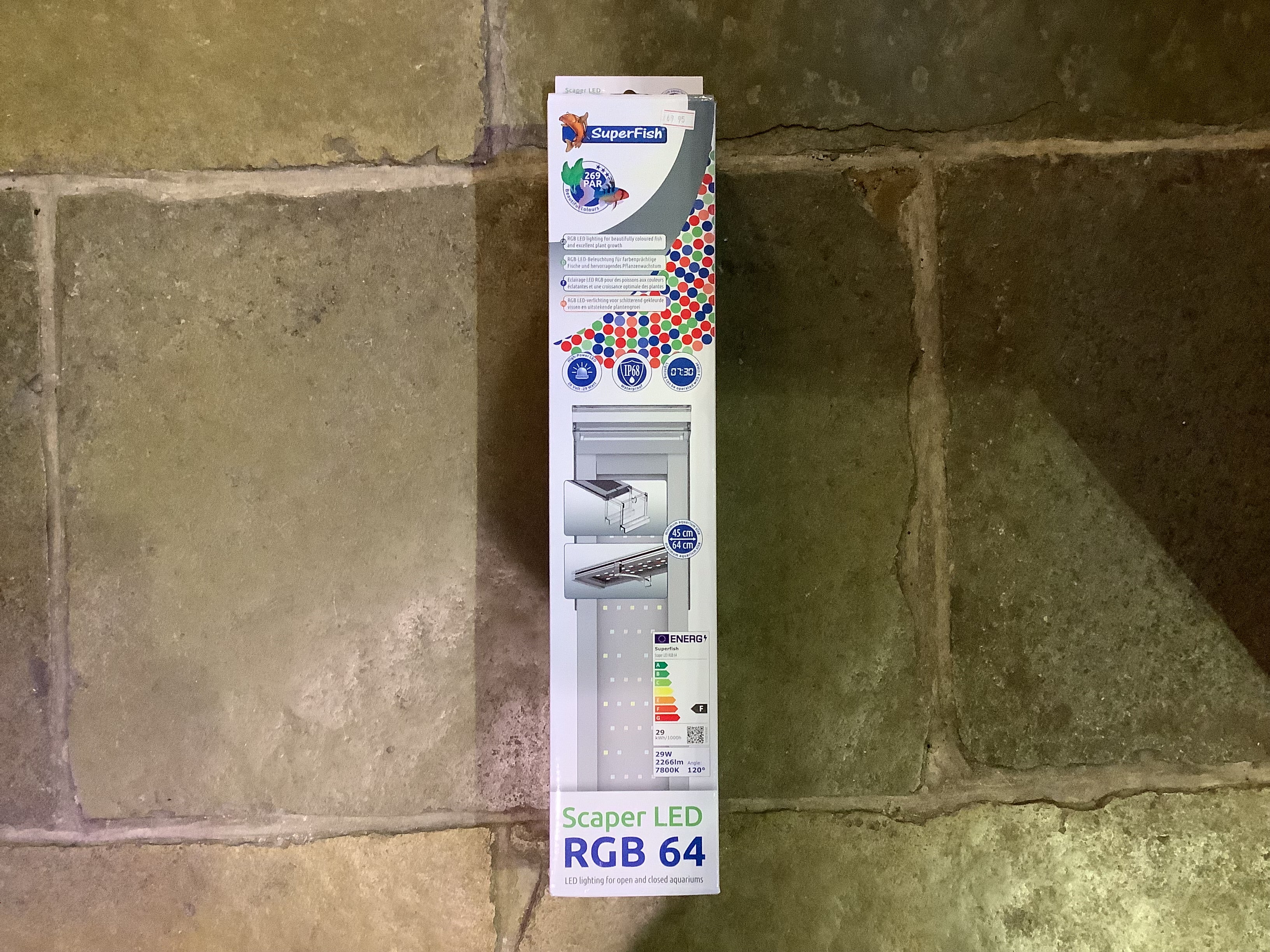 Superfish Scaper Led RGB 64 | Captive Worlds